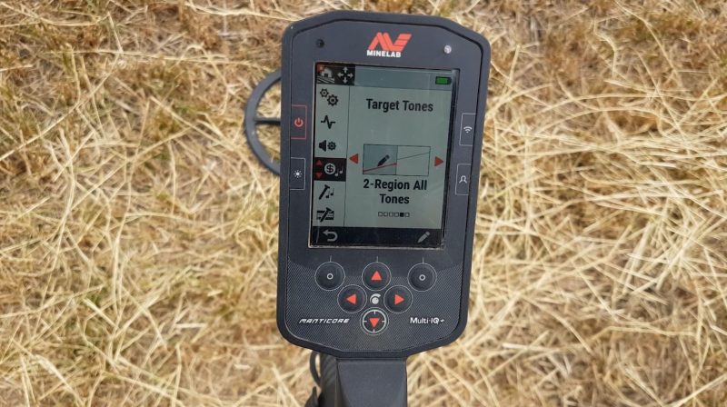Garys simple Minelab Manticore settings